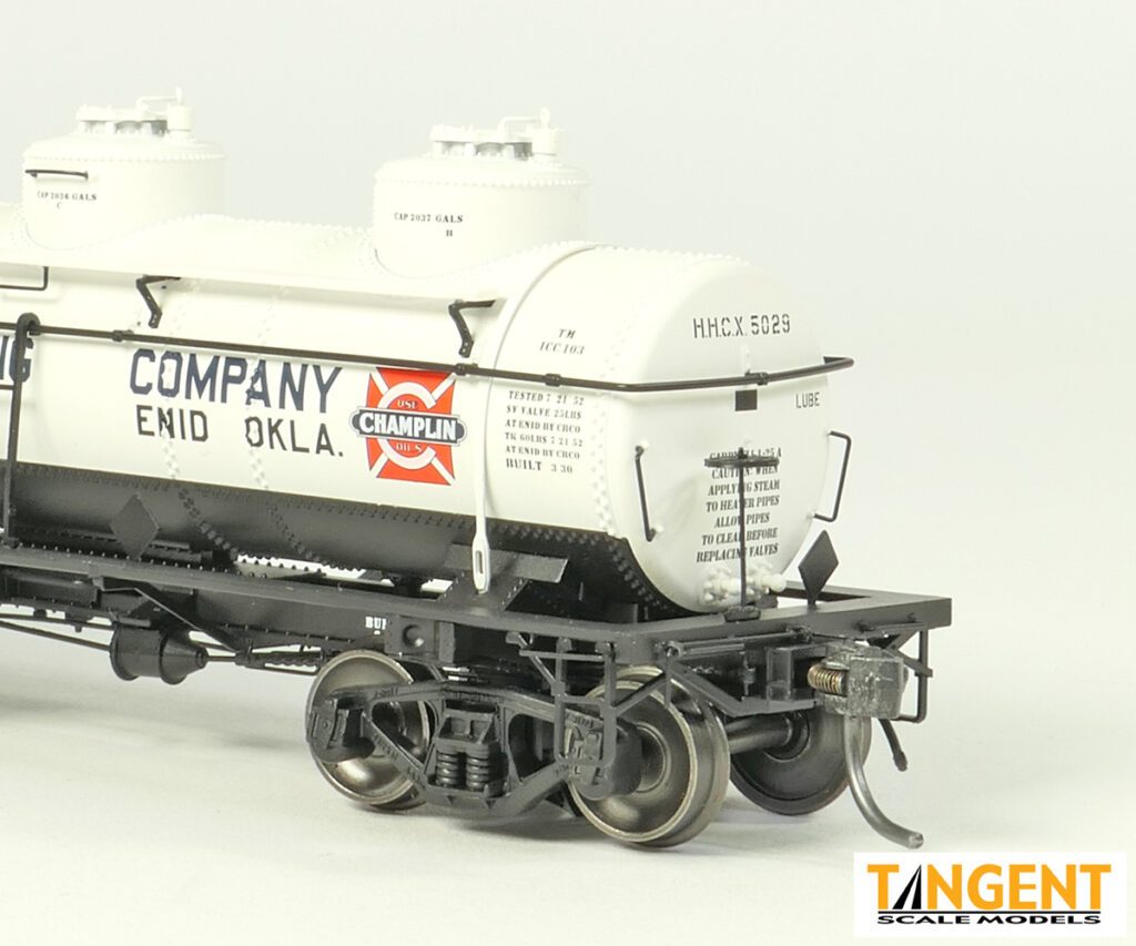 HHCX "Champlin Refining Company" 1952+ GA 6,000 Gal 3-Compartment Tank ...