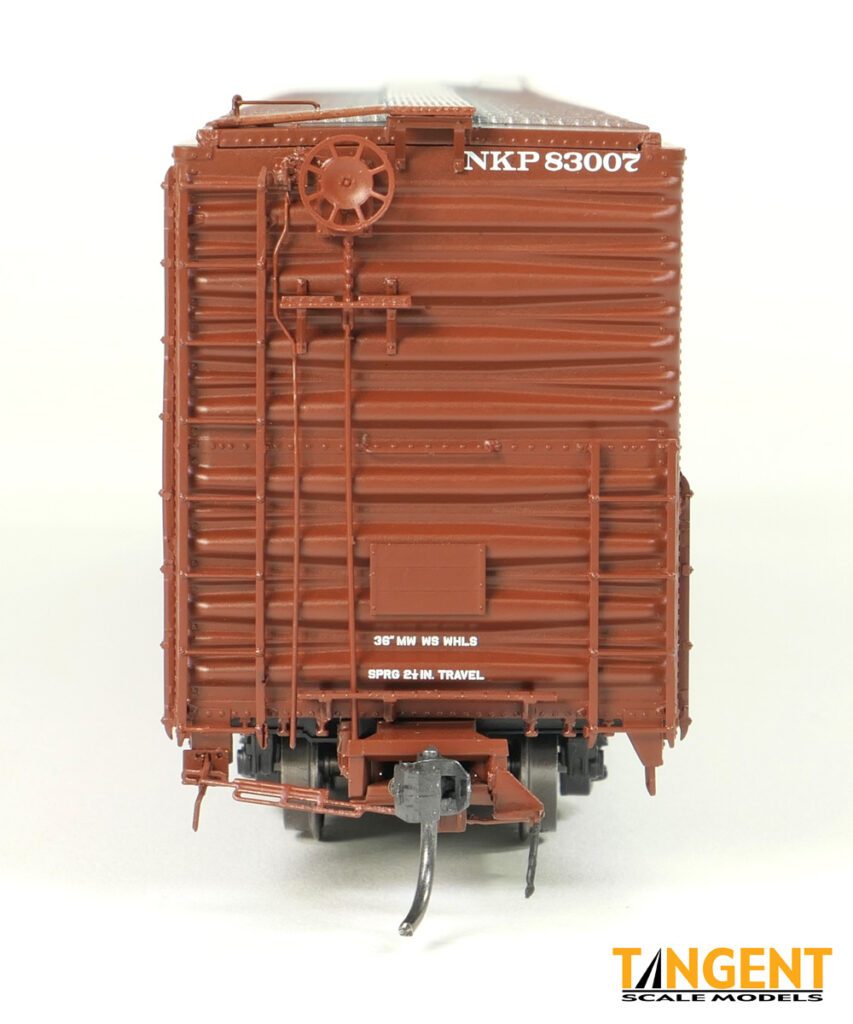Nickel Plate Road (NKP) "Delivery Brown 11-1963" Greenville 6,000CuFt ...