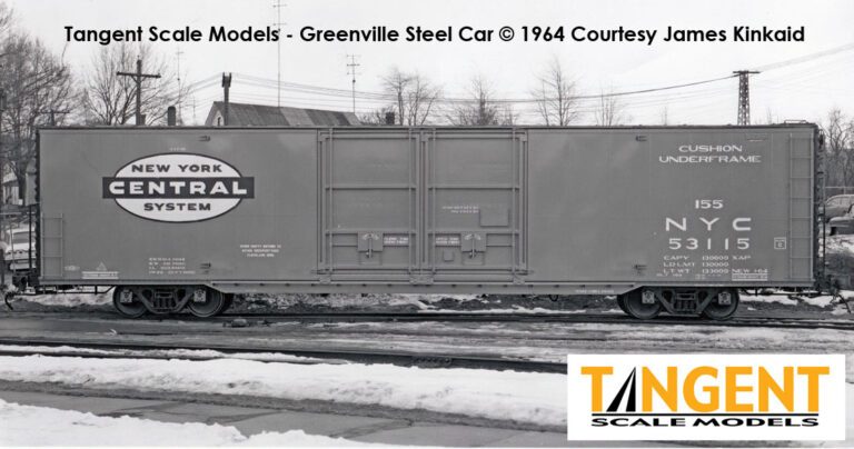 New York Central (NYC) "937-B Delivery Green 1-1964" Greenville 6 ...