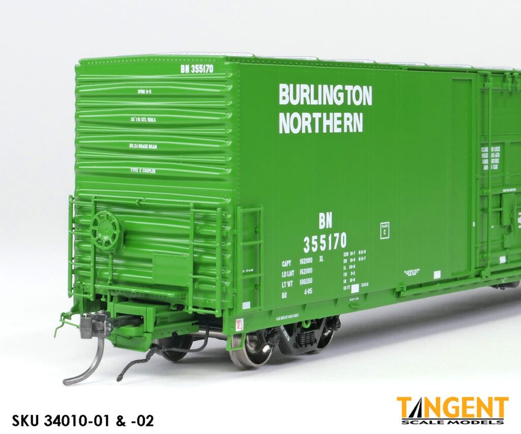 Burlington Northern (BN) "Repaint 4-1985" Thrall 5,880CuFt 60' Double ...