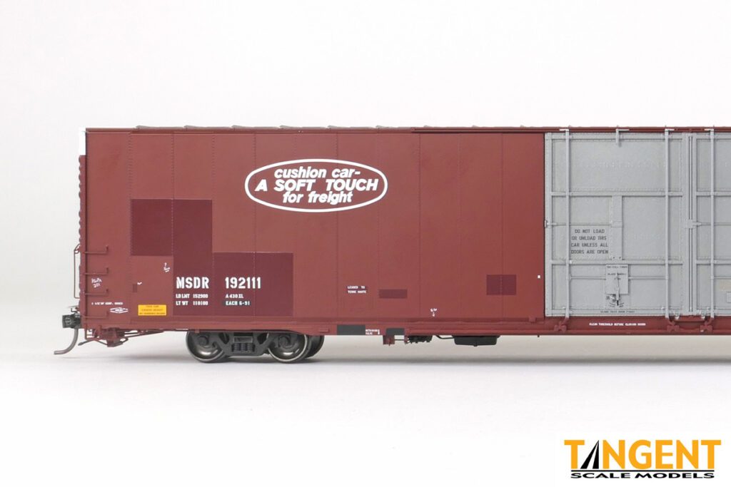 Mississippi Delta (MSDR) "Ex-RI Patch 1991+" Greenville 86' Double Plug Door Box Car - Tangent ...