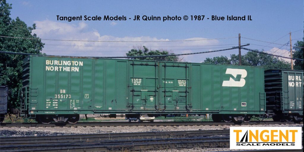 Burlington Northern (BN) "Repaint 4-1985" Thrall 5,880CuFt 60' Double ...