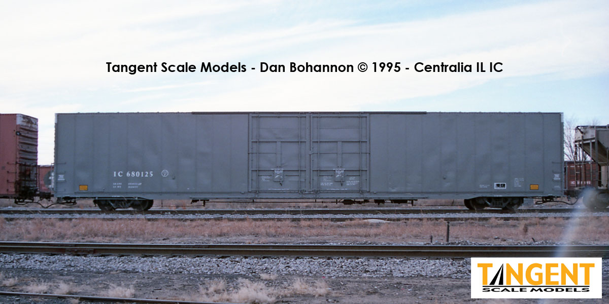 Greenville Steel Car Company 86’ High Cube Double Plug Door Box Car - Tangent Scale Models