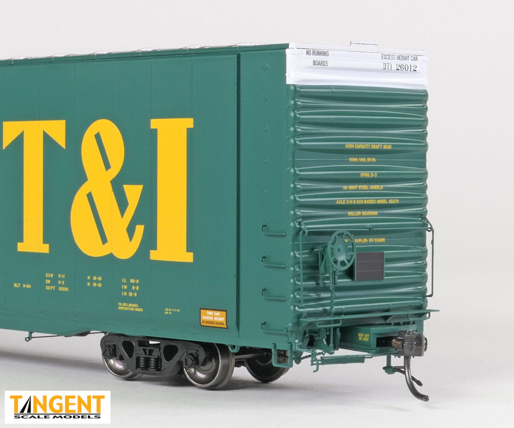 Detroit, Toledo and Ironton (DT&I) "Delivery 1964 Green" 1965+ Era ...