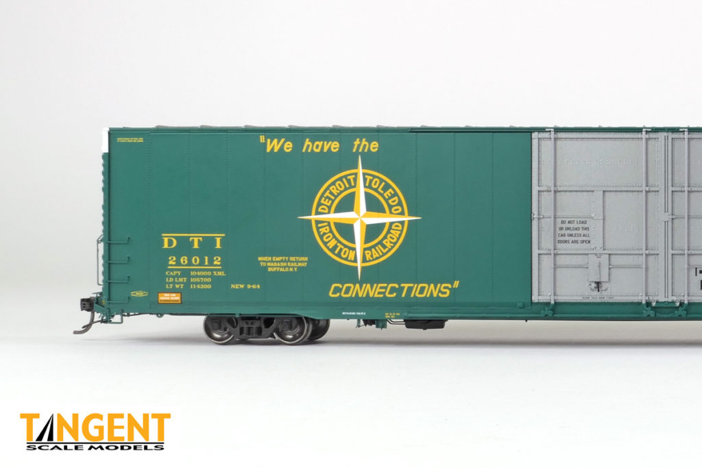Detroit, Toledo and Ironton (DT&I) "Delivery 1964 Green" 1965+ Era ...