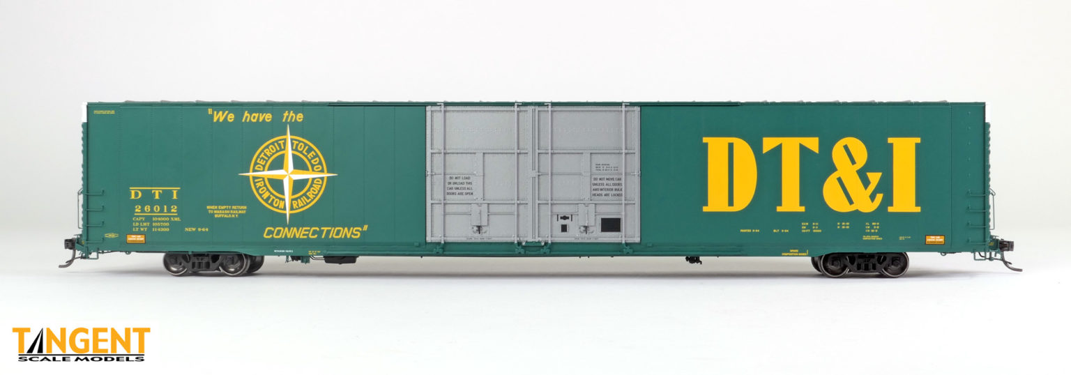 Detroit, Toledo and Ironton (DT&I) "Delivery 1964 Green" 1965+ Era ...
