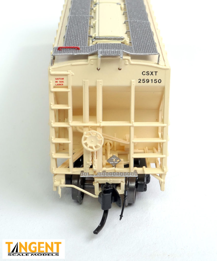 N Scale CSX "Delivery 10-1988" Trinity Industries Inc 4750CuFt Covered ...