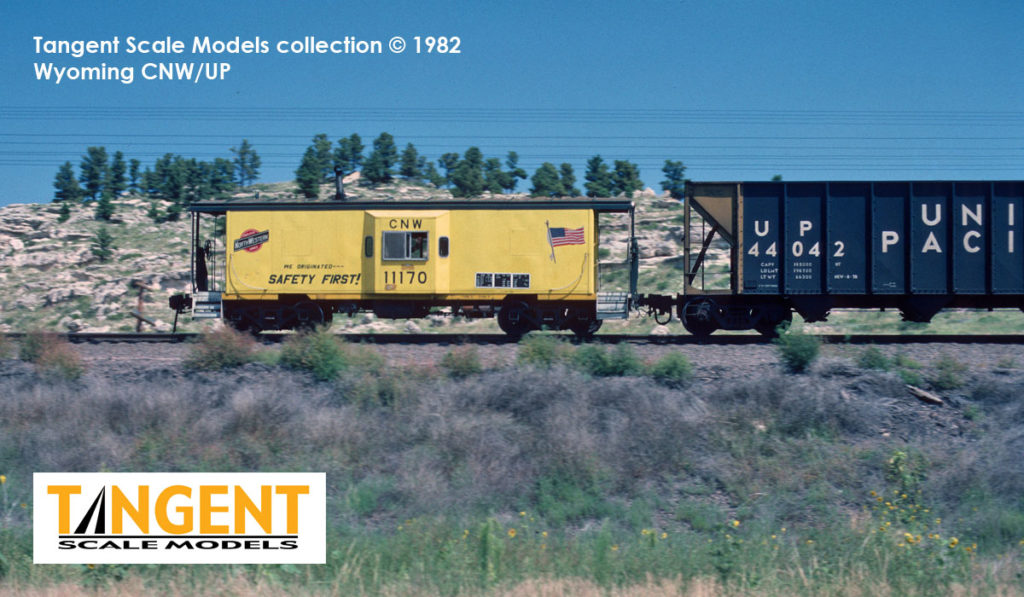 Chicago and North Western ICC Bay Window Caboose System - Tangent Scale ...