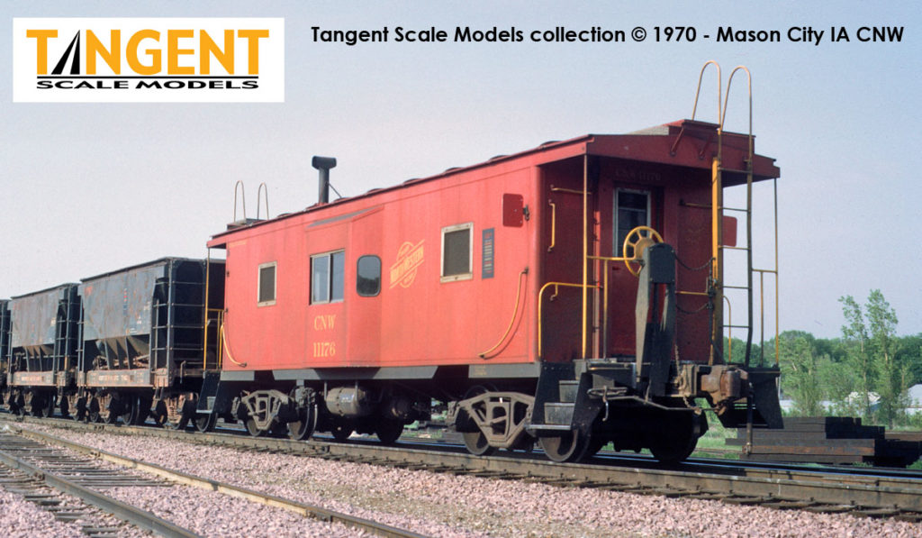 Chicago and North Western ICC Bay Window Caboose System - Tangent Scale ...