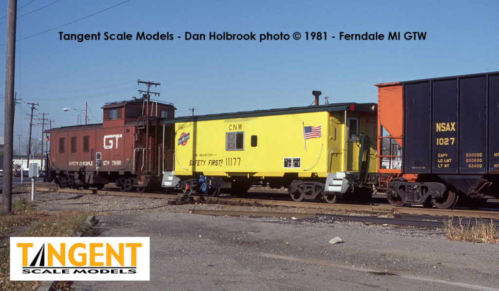Chicago and North Western ICC Bay Window Caboose System - Tangent Scale ...