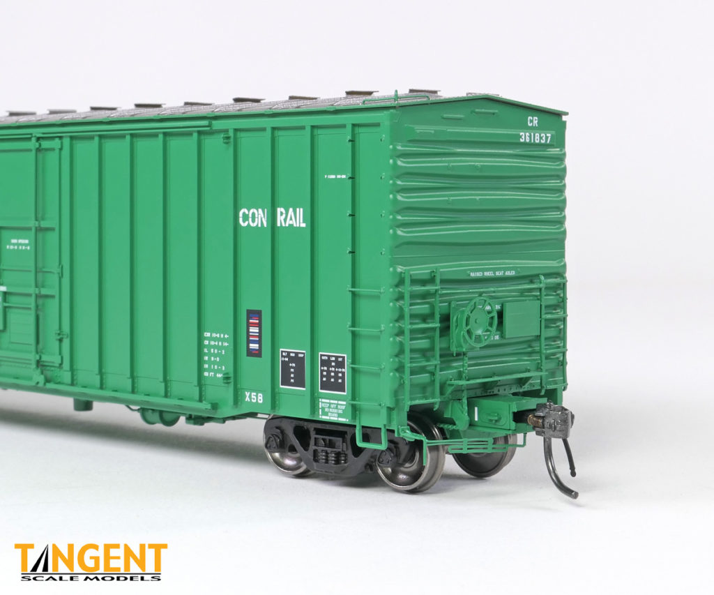 Conrail (CR) "X58 Green Repaint 1976+" PRR Shops X58 Plug Door Boxcar ...