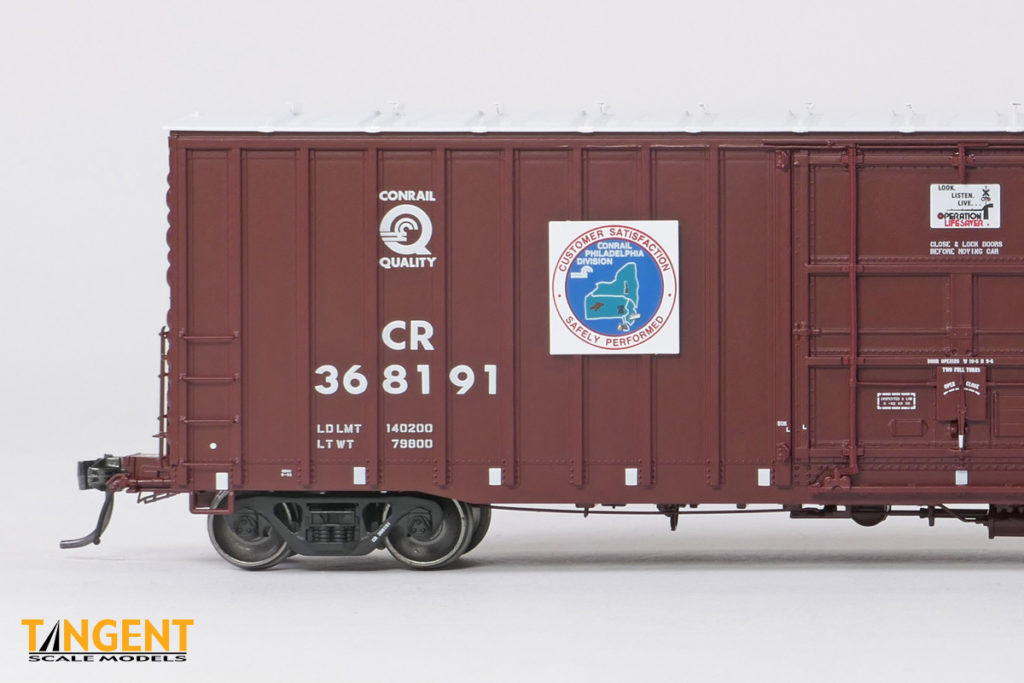 Conrail (CR) "Safety-On-Rails-Theater" 1992+ PRR Shops X58 Plug Door ...