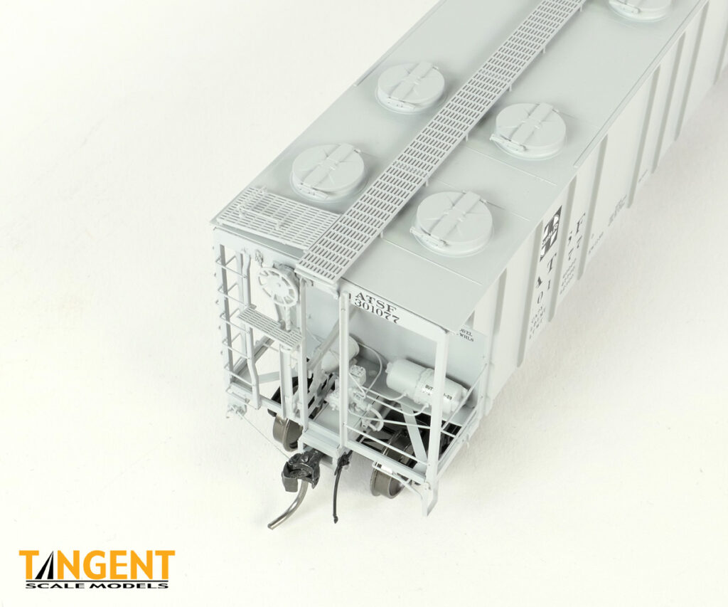 Atchison, Topeka & Santa Fe (ATSF) "Delivery Gray 11-1959 GA-119" Pullman-Standard PS-2 3215CuFt ...