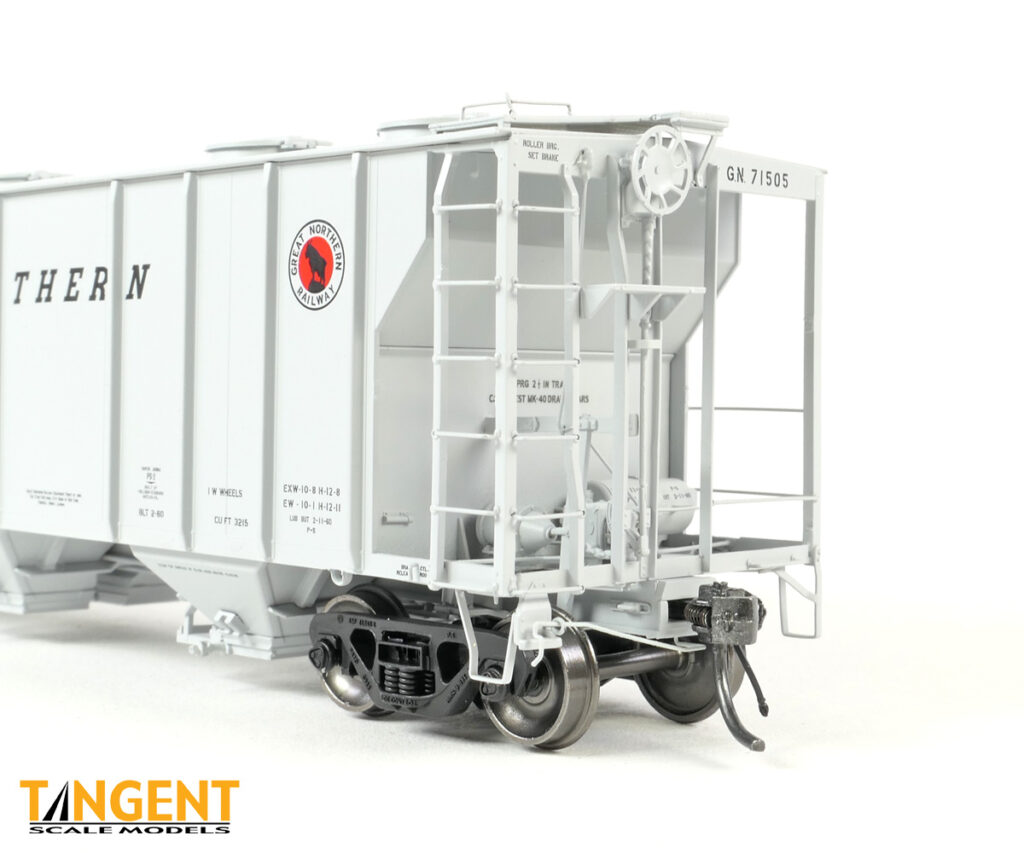 Great Northern (GN) "Delivery Gray 2-1960" Pullman-Standard PS-2 ...