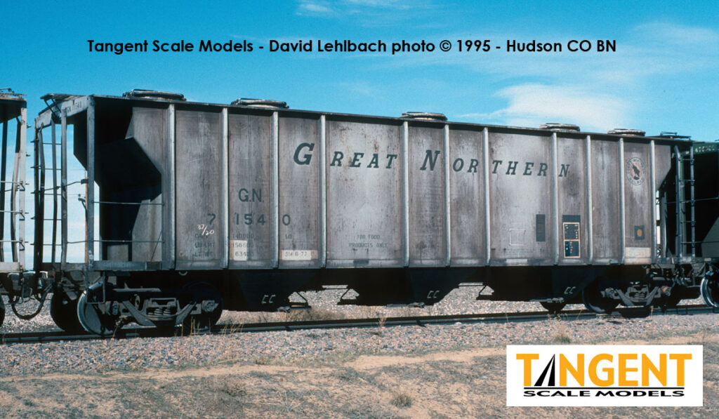 Great Northern (GN) "Delivery Gray 2-1960" Pullman-Standard PS-2 ...