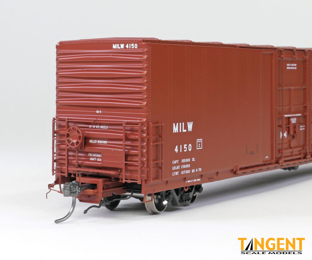 Milwaukee Road (MILW) “Repaint 6-1979” Thrall 5,880CuFt 60' Double Plug ...