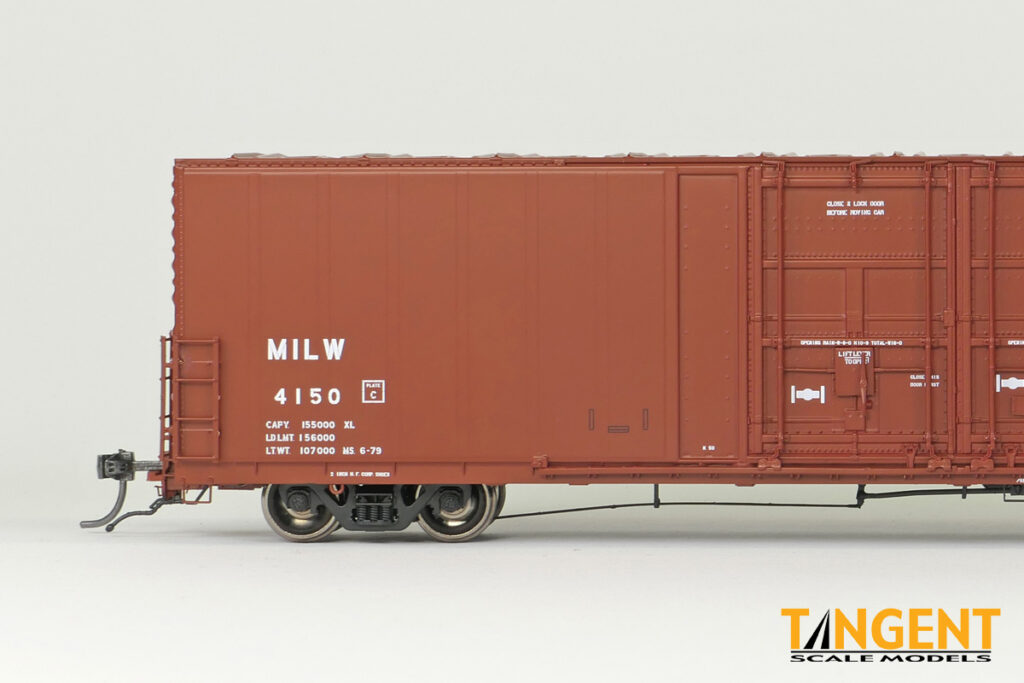 Milwaukee Road (MILW) “Repaint 6-1979” Thrall 5,880CuFt 60' Double Plug ...