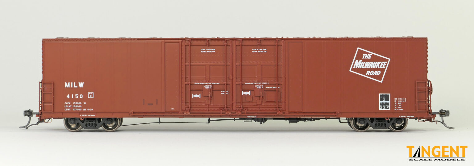 Milwaukee Road (MILW) “Repaint 6-1979” Thrall 5,880CuFt 60' Double Plug ...