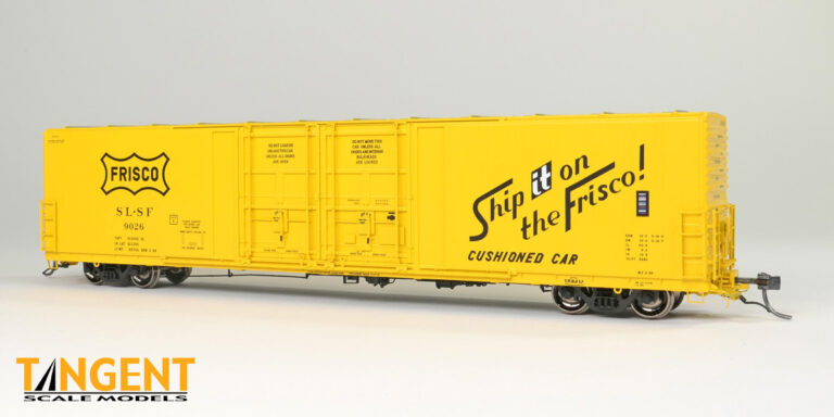 St. Louis–San Francisco Railway (SLSF) "Original Yellow 2-1969" Thrall ...