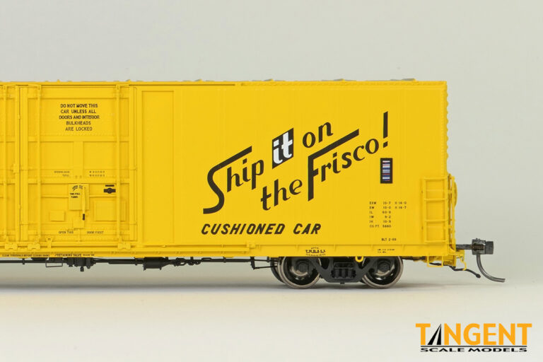 St. Louis–San Francisco Railway (SLSF) "Original Yellow 2-1969" Thrall ...