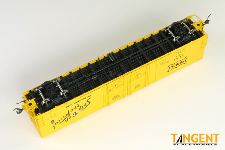 St. Louis–San Francisco Railway (SLSF) "Original Yellow 2-1969" Thrall ...