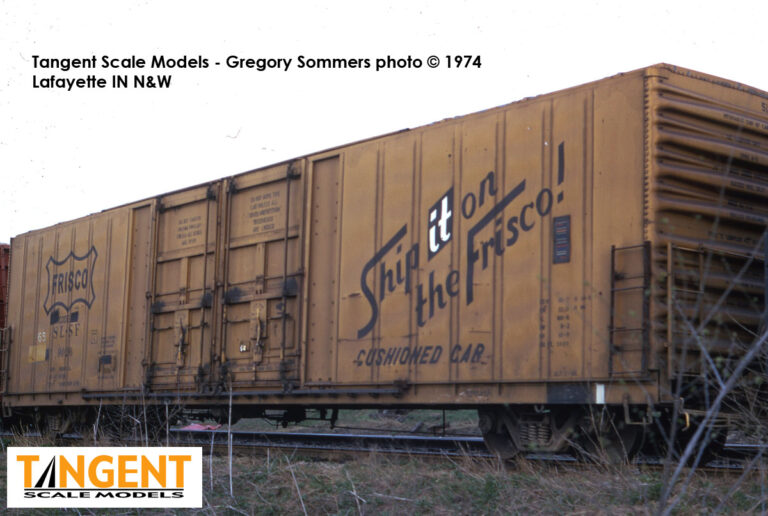 St. Louis–San Francisco Railway (SLSF) "Original Yellow 2-1969" Thrall ...