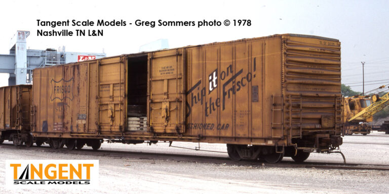 St. Louis–San Francisco Railway (SLSF) "Original Yellow 2-1969" Thrall ...