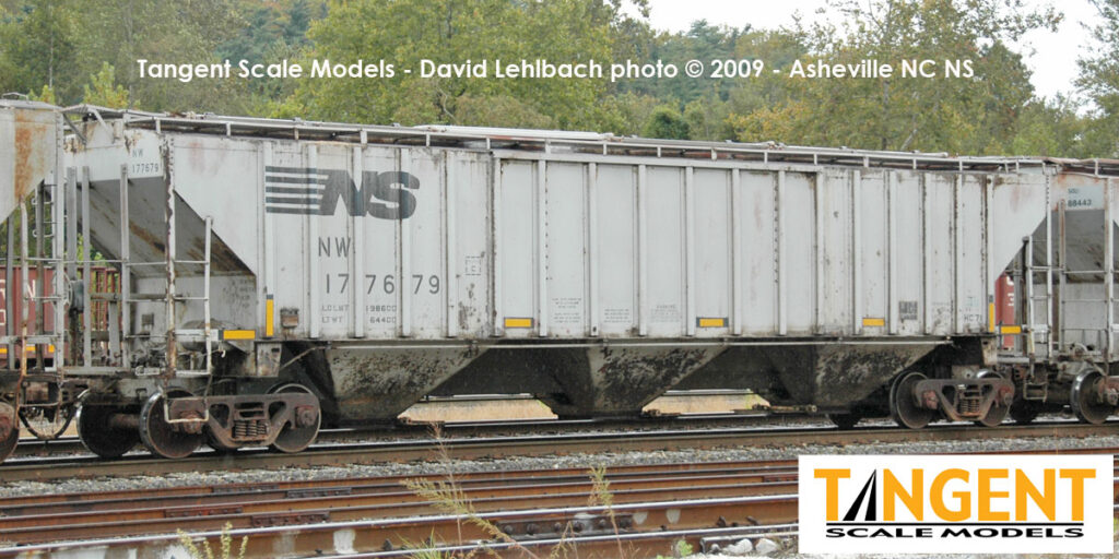 Norfolk Southern (NS) "N&W HC-71" 1989+ NW Roanoke Shops 4750CuFt ...