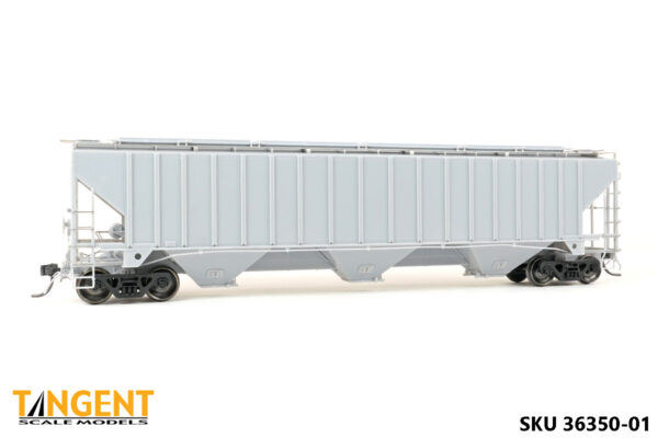 Undec RTR Unpainted PLCX 1980 Version PS4750 Covered Hopper - Tangent ...