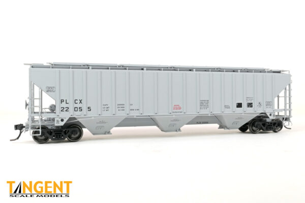 Pullman Leasing Co (PLCX) "Gray Lease" 4-1980 PS4750 Covered Hopper ...