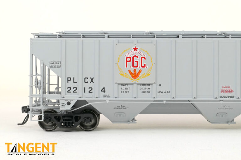 Pullman Leasing Co (PLCX) "Producer's Grain" 1980 PS4750 Covered Hopper ...
