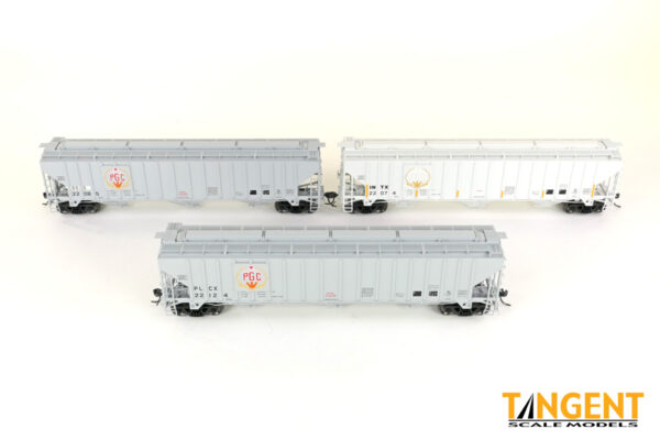 Pullman Leasing Co (PLCX) "Producer's Grain" 1980 PS4750 Covered Hopper ...