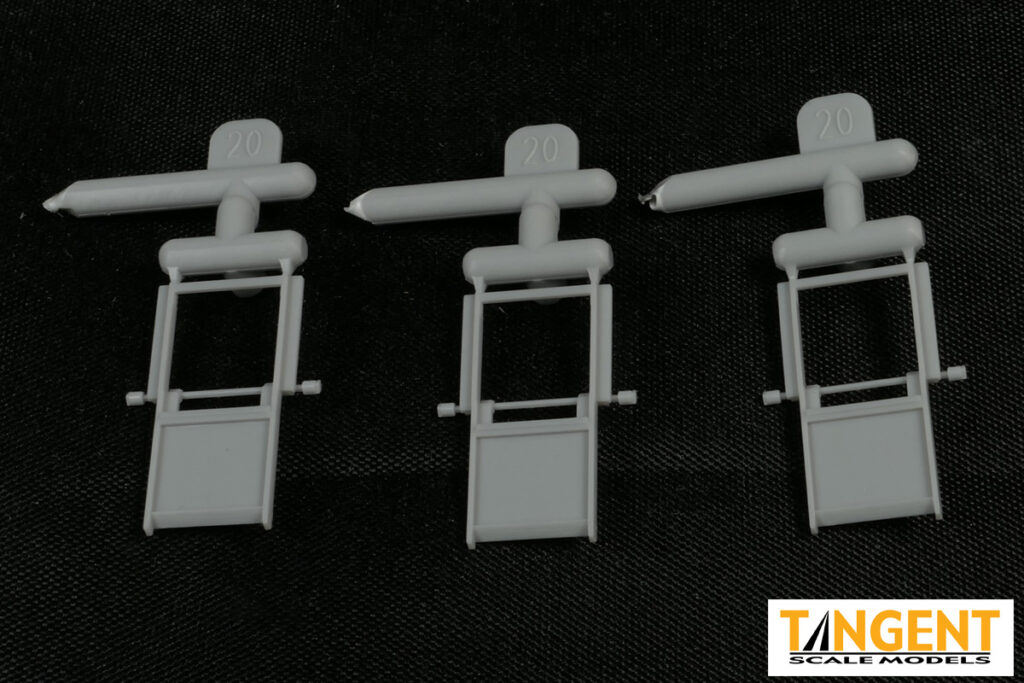 Parts Sprue - 4750 Covered Hopper System - Keystone "Portloc" Outlet ...