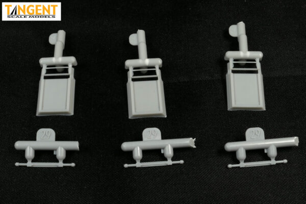 Parts Sprue - 4750 Covered Hopper System - Trinity Version 2 Outlet ...