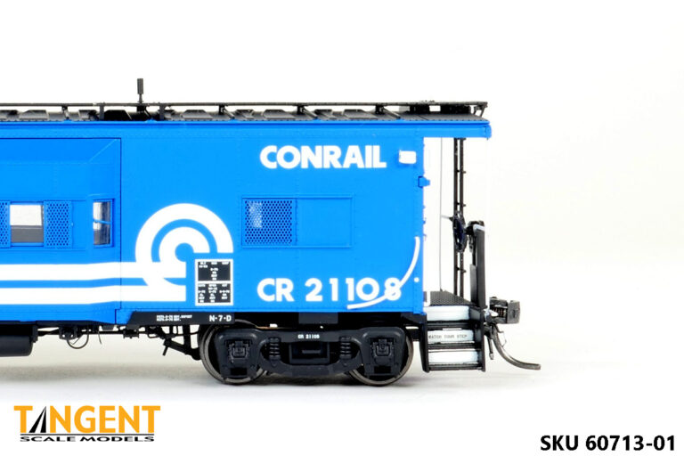 Conrail (CR) N7D "Blue Repaint 6-1976" Erie ICC Bay Window Caboose ...