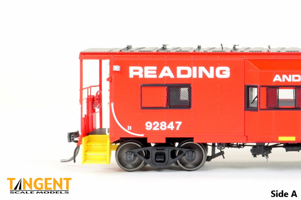 Reading Blue Mountain & Northern (RBMN) Erie ICC Bay Window Caboose ...