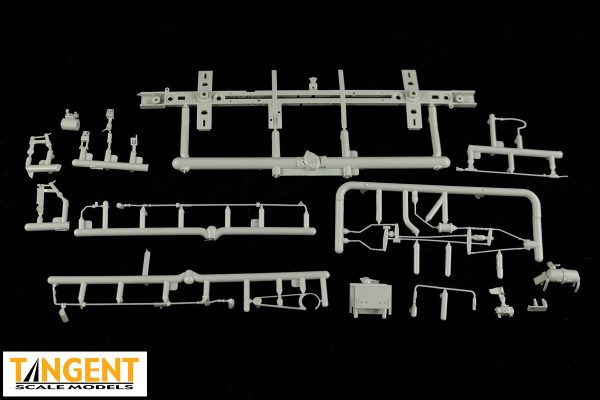 Parts Sprue - Erie ICC Bay Window Caboose - Underframe Details ...