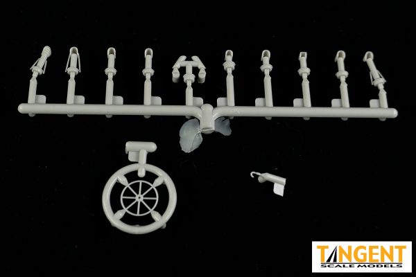 Parts Sprue - Erie ICC Bay Window Caboose - Roof Details - Tangent ...